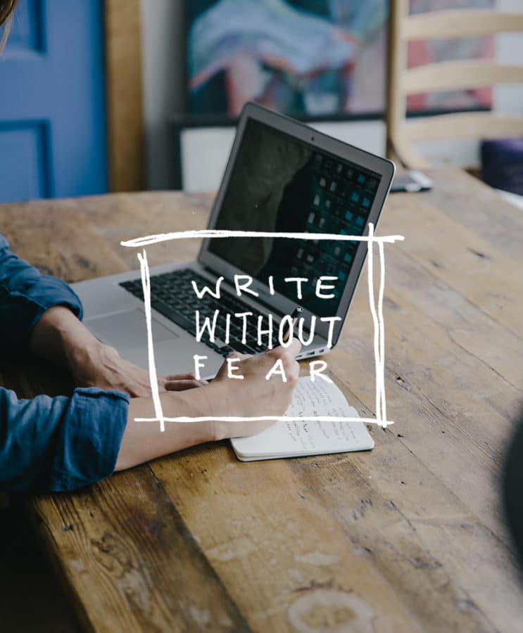 Blogging Advice: Writing Without Fear - Fresh Exchange